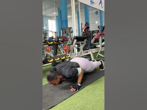 How to do your first push ups. For people who can’t go down. This can be the first step # ...