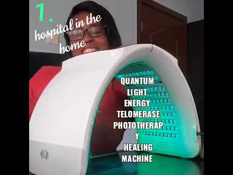 Quantum Light Energy Telomerase Healing Machine - YouTube