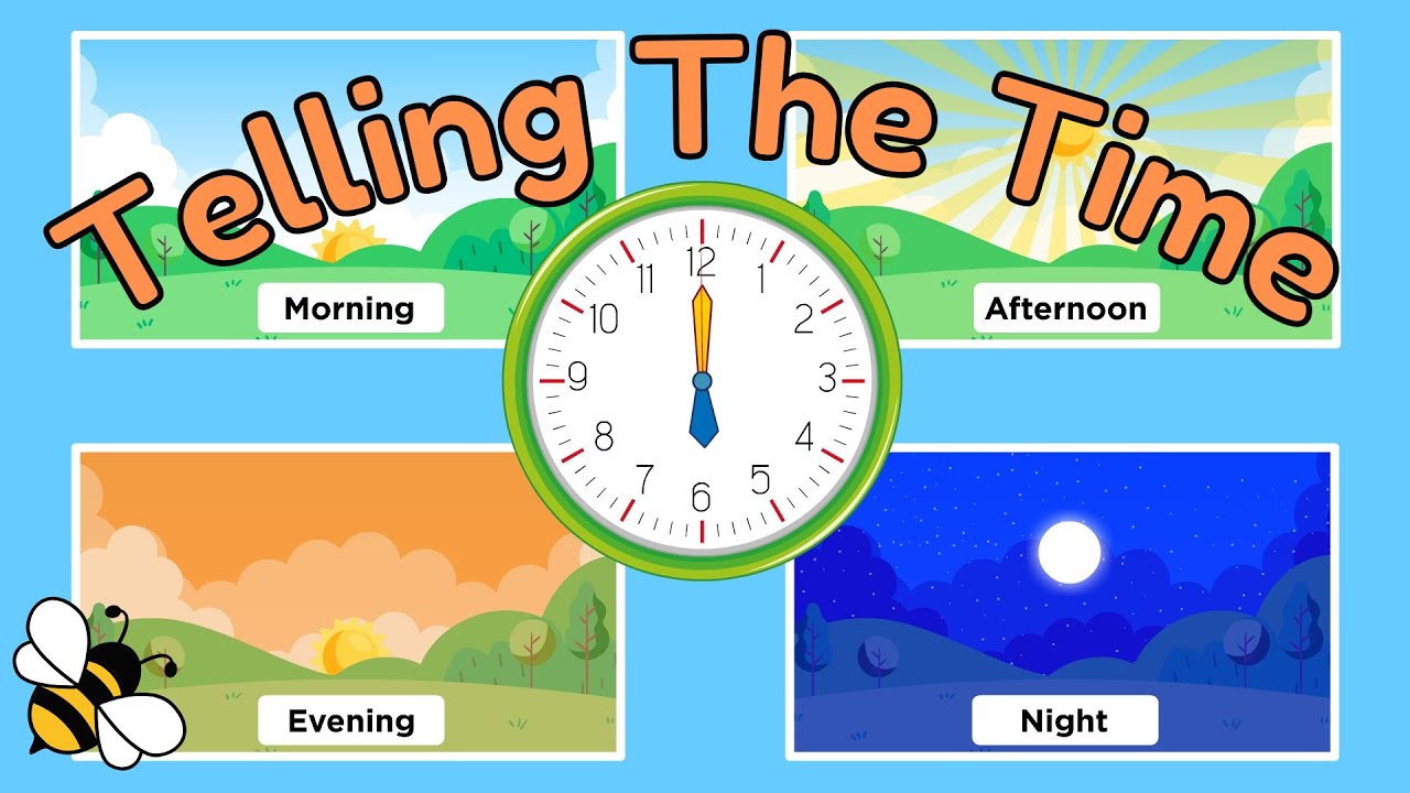 Telling The Time For Kids | Educational Kids Song - YouTube