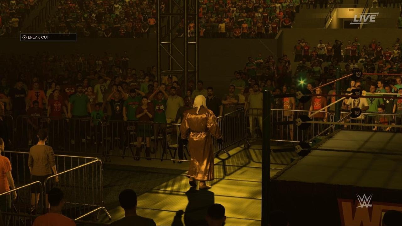 WWE 2K24_AHMED JOHNSON VS GOLDUST!!!! I.C TITLE MATCH - YouTube