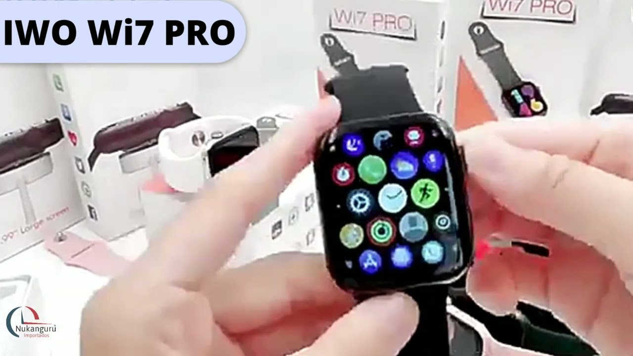 Smartwatch IWO Wi7 PRO - YouTube
