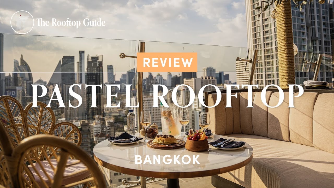 Pastel Rooftop Bar & Mediterranean Dining - Review - YouTube