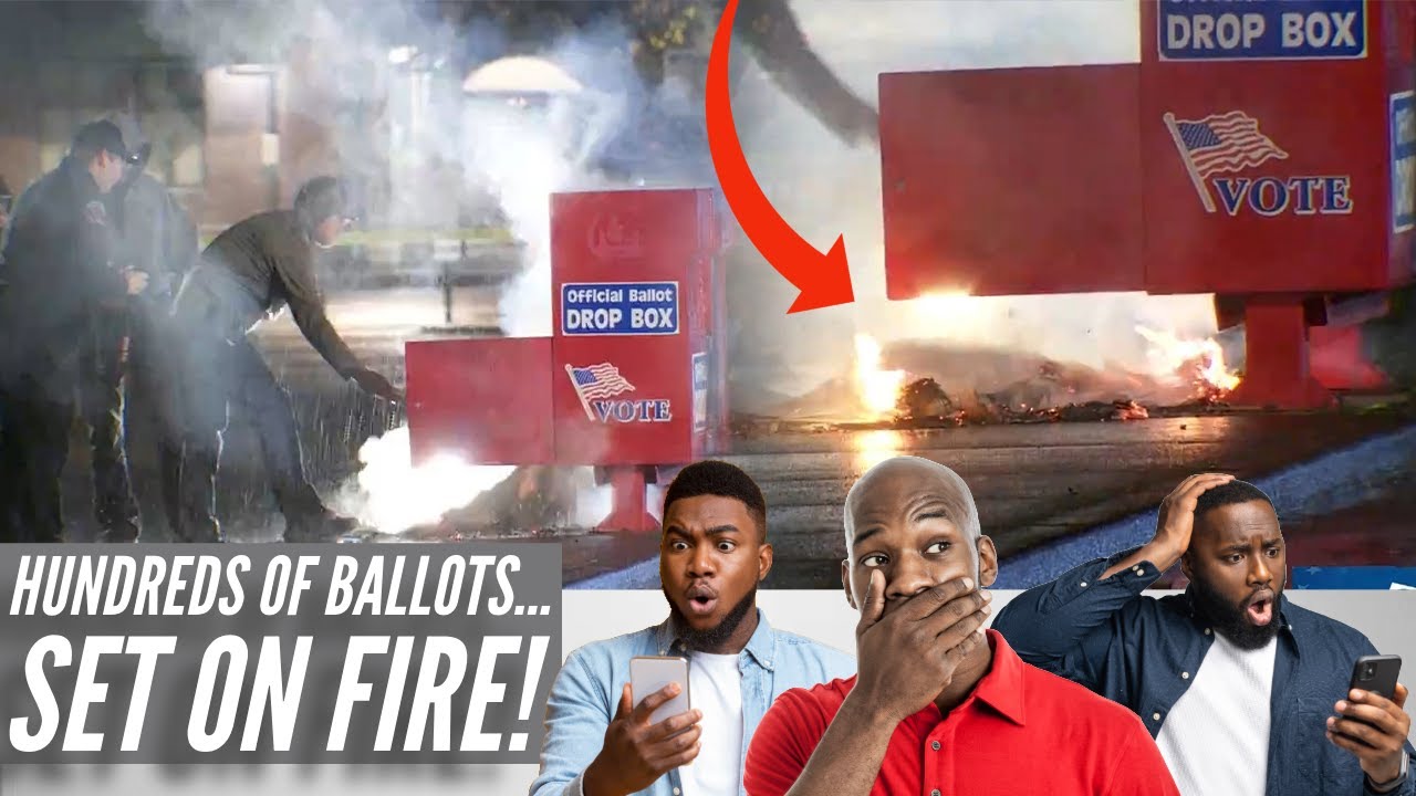 BREAKING! Hundreds Of BALLOTS BURN As BALLOT BOX SET ON FIRE In ...