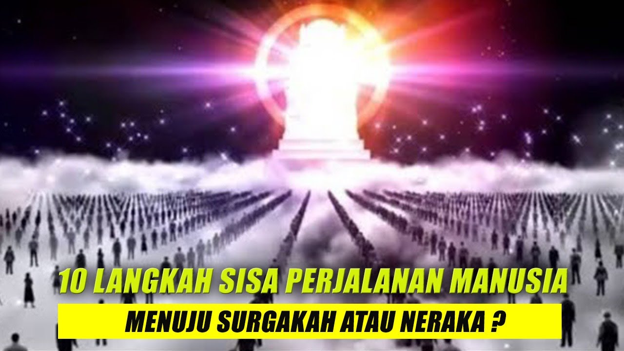 MASIH PANJANG !! Berikut Proses Perjalanan Manusia Dari Alam Ruh Sampai ...