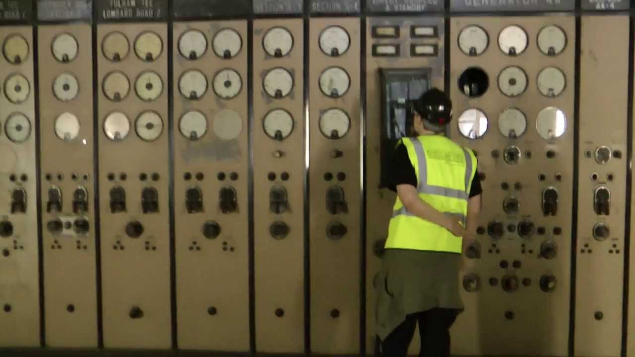 Battersea Power station Control Room 2 - YouTube