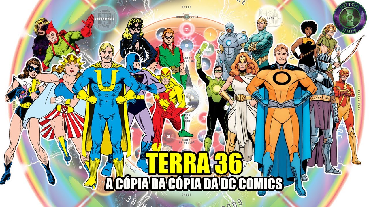 [Multiverso DC] - Terra 36 - A Cópia da Cópia da DC Comics - YouTube