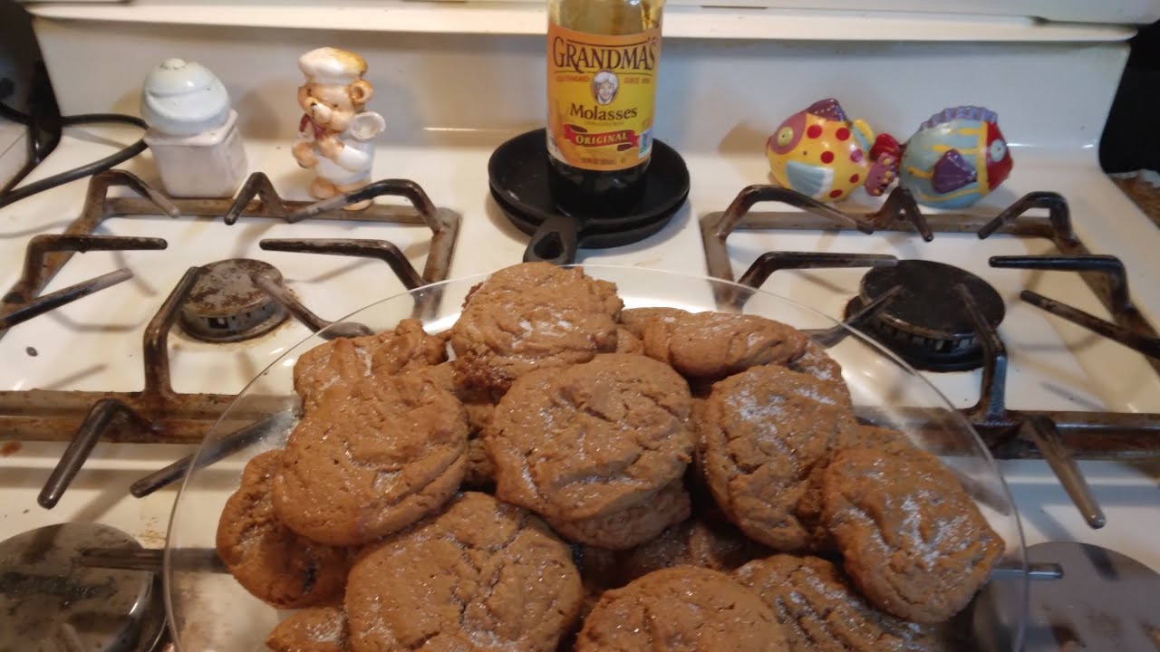 Old Fashioned Molasses Soft Cookies | Depression Era | Pantry Baking ...