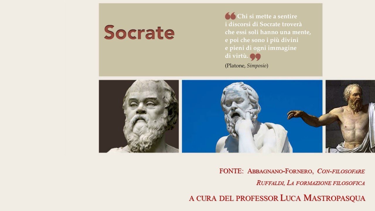 VIDEO-LEZIONE: Socrate. L'etica socratica - YouTube