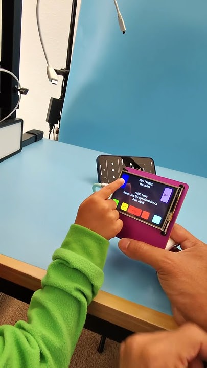 BLE media controller with a ESP32-S3 learn.adafruit.com/esp32-s3-ble-ios-media-controller - YouTube