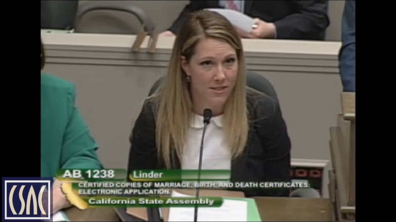 CSAC's Faith Conley testifies before the Assembly -- January 12, 2016 ...