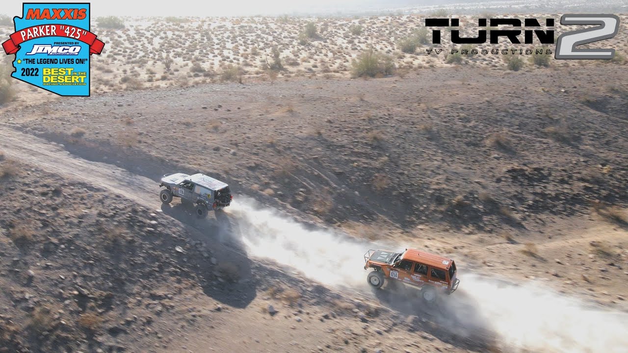 Chasing Dust | Scott Biehl Vs Steve Palmieri Jeepspeed Battle | Best In The Desert Parker 425 ...