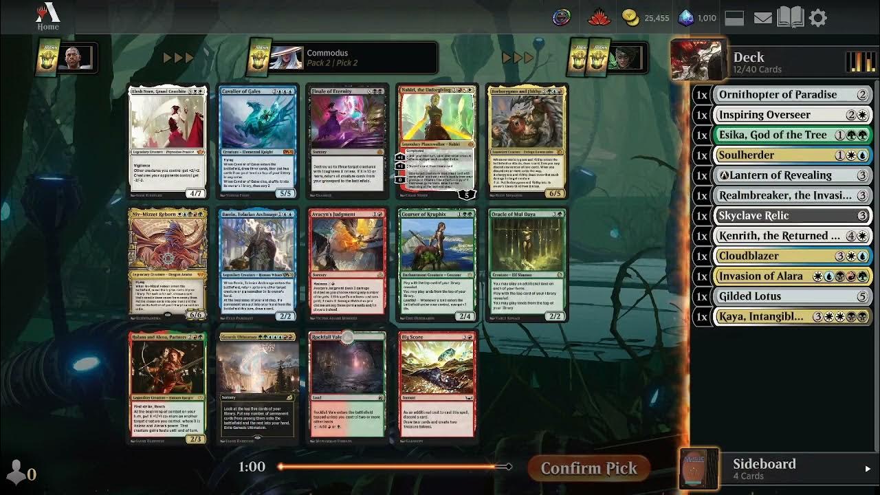 We are trying out some 5 colour ramp in draft! | MTGA Draft - YouTube