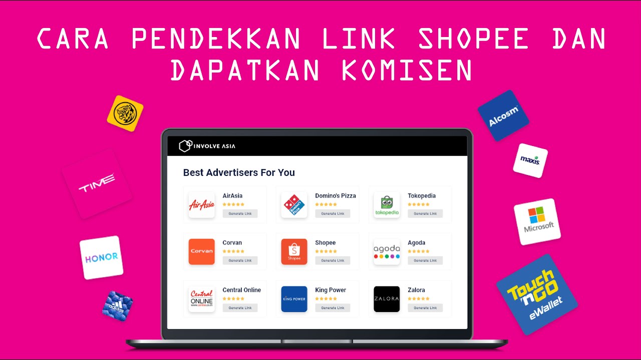 Cara Pendekkan Link Shopee - YouTube