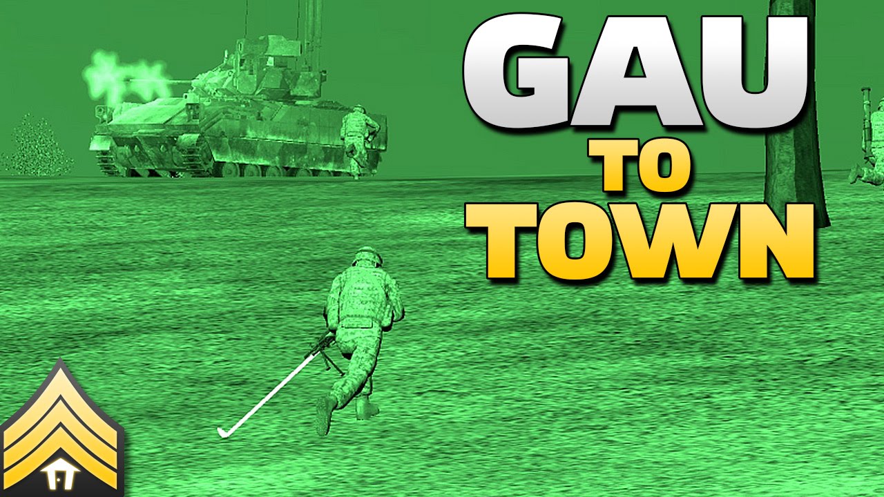 GAU to Town - Arma 2 Close Air Support - YouTube