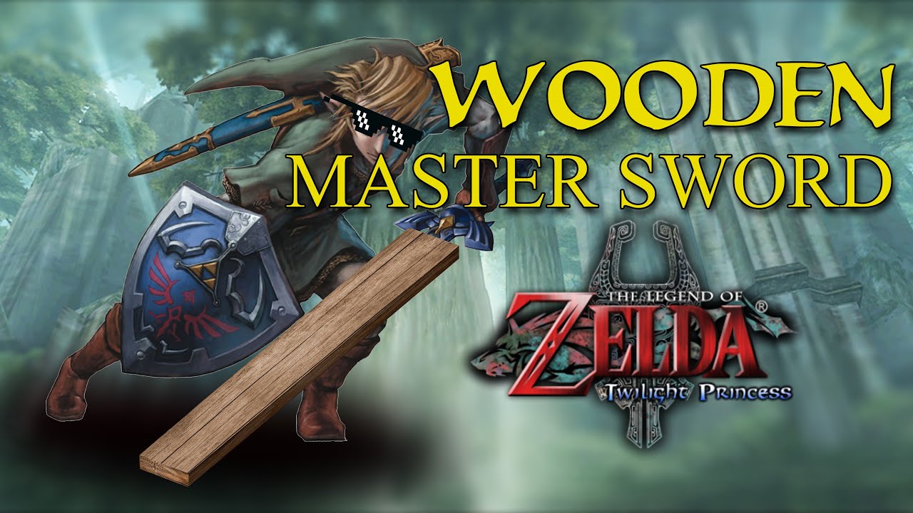 Wooden Master Sword from the Legend of Zelda; Twilight Princess - YouTube