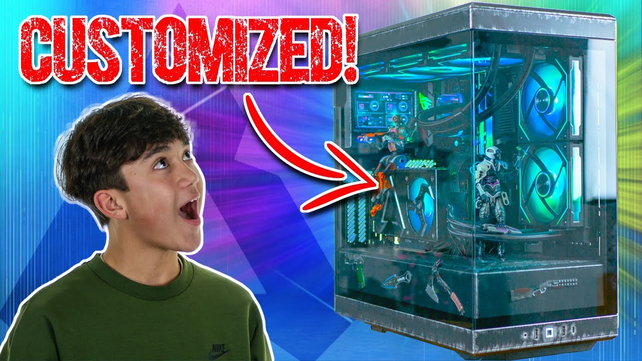 The "Apex" of Gaming PCs! Hyte Y40 Themed Build - YouTube