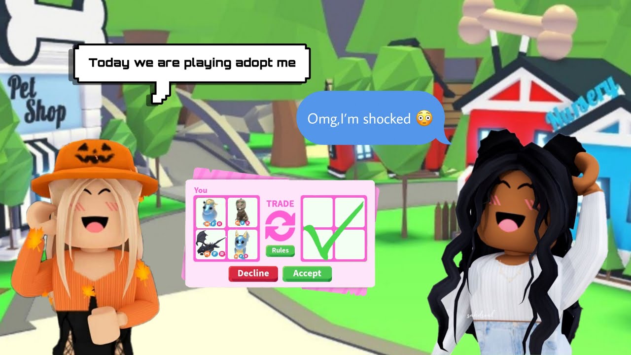 Playing adopt me | roblox - YouTube
