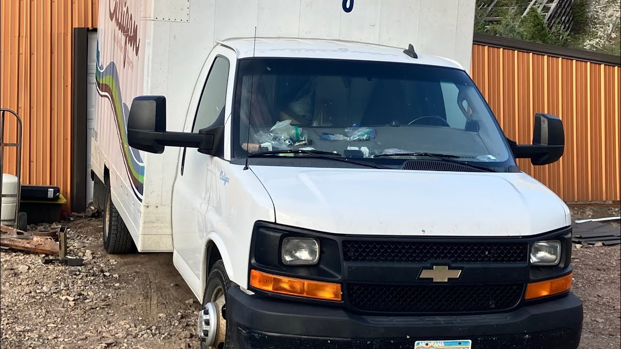 Chevy express 3500 cutaway van repairs and I made $1.42 from youtube ...