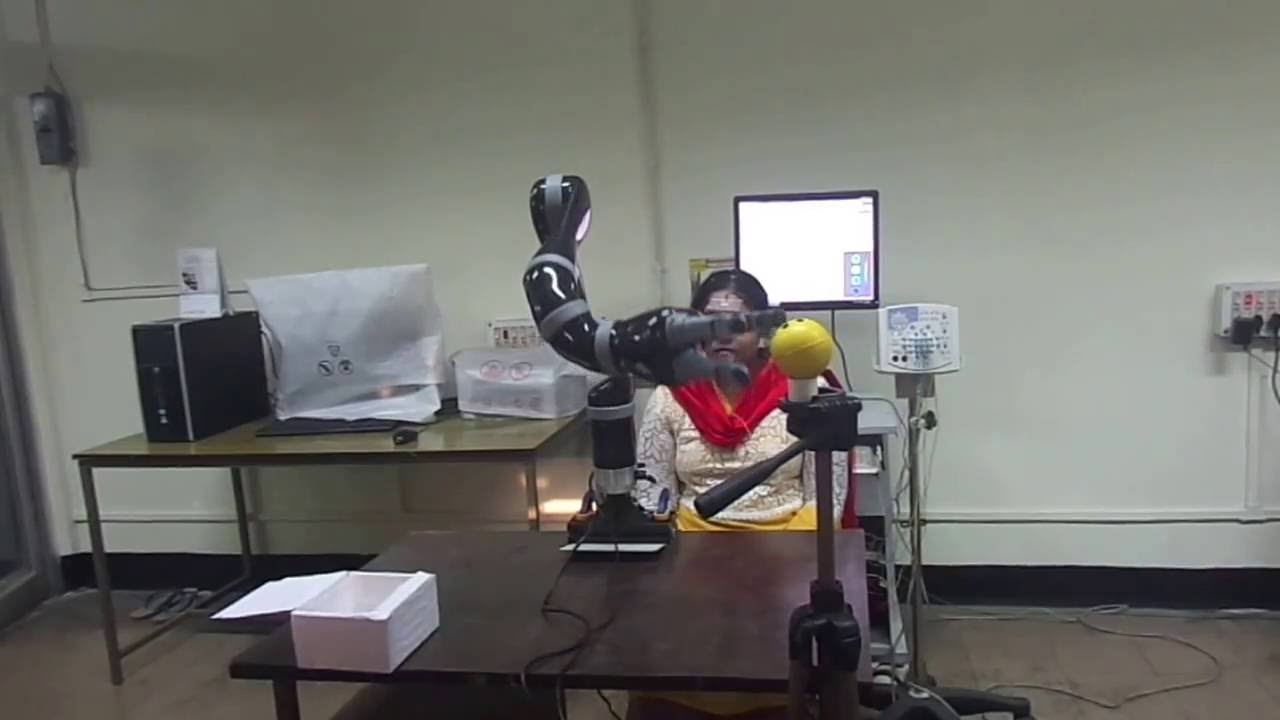 Position Control of a 4 Link JACO Robot Arm - YouTube