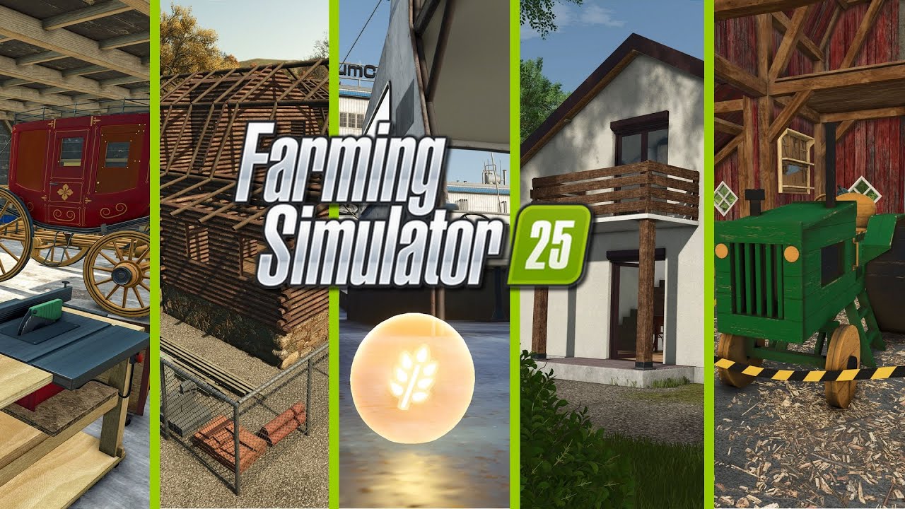🔥Farming Simulator 25 - 🧐 Nowy Gameplay, Budowanie , NEXAT ?, Nowe ...