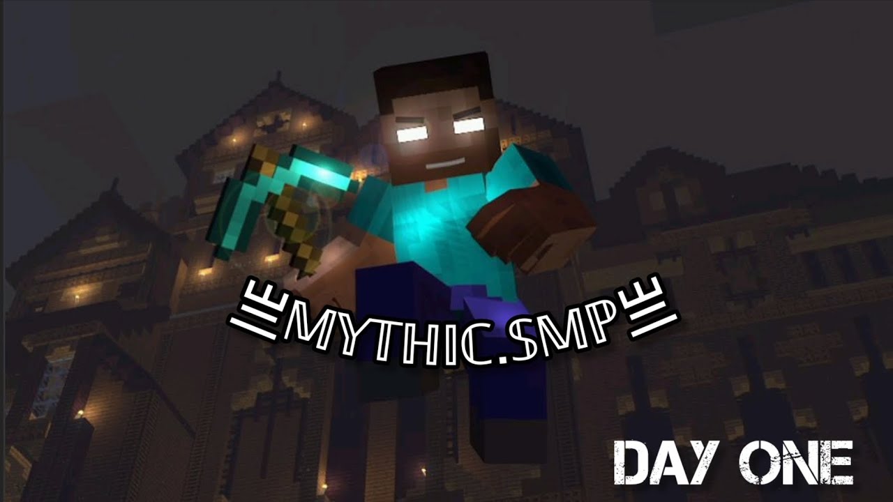 MINECRAFT DAY ONE IN MYTHIC SMP #trending #viral #edit #anime # ...