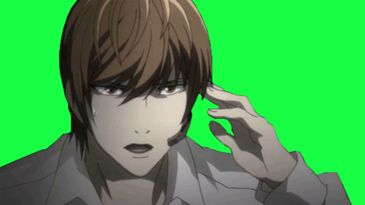 Death Note Anime Green Screen [Pack] - YouTube