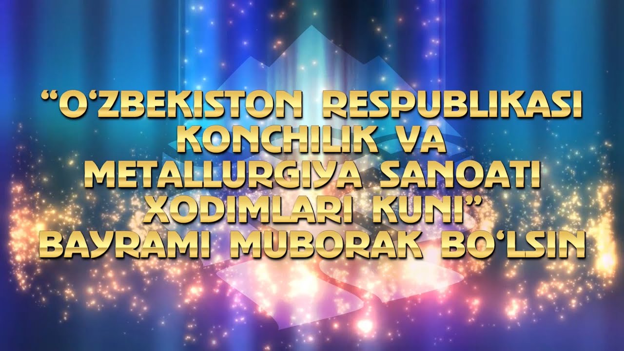 O'zbekiston Respublikasi konchilik va metallurgiya sanoati xodimlari ...
