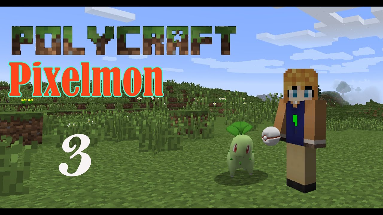 PolyCraft | Pixelmon: Episode 3 - The Underground Caves - YouTube