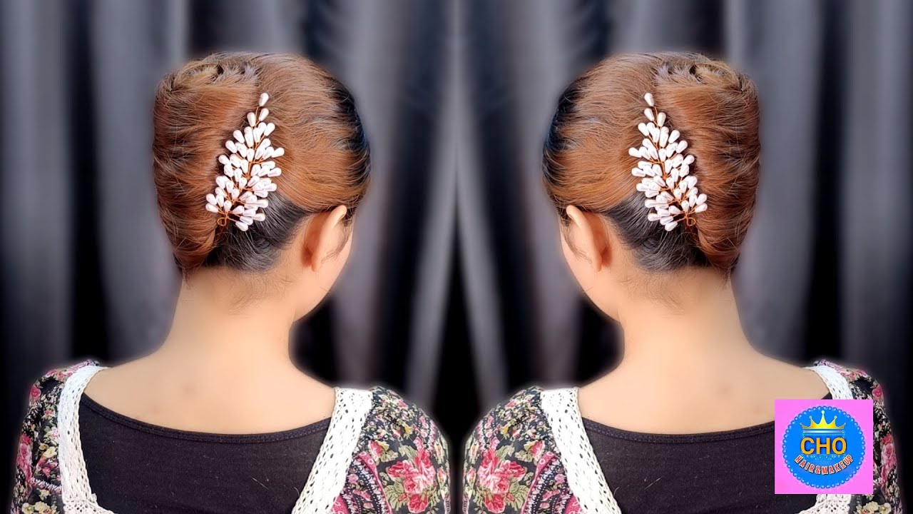 ခရုပတ်ဆံထုံးထုံးနည်းအသေးစိတ#cho #makeup #mamacho #myanmar #skincare # ...