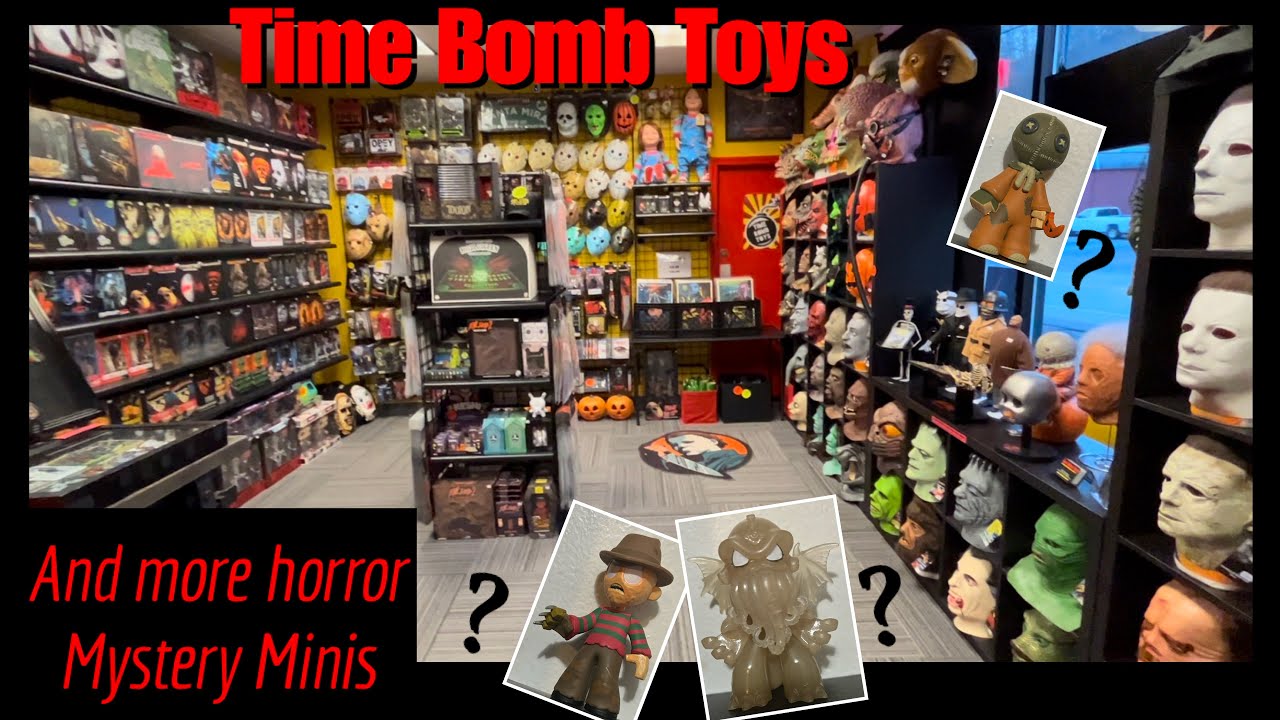 Time Bomb Toys Walkthrough + More Horror Mystery Minis - YouTube