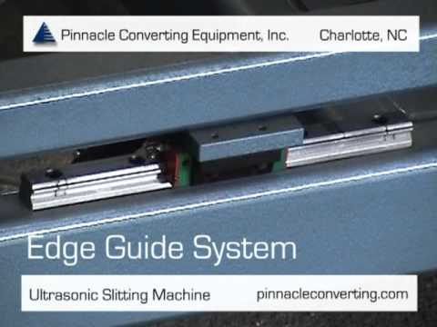 Pinnacle Converting Equipment: Ultrasonic Slitting Machines - YouTube