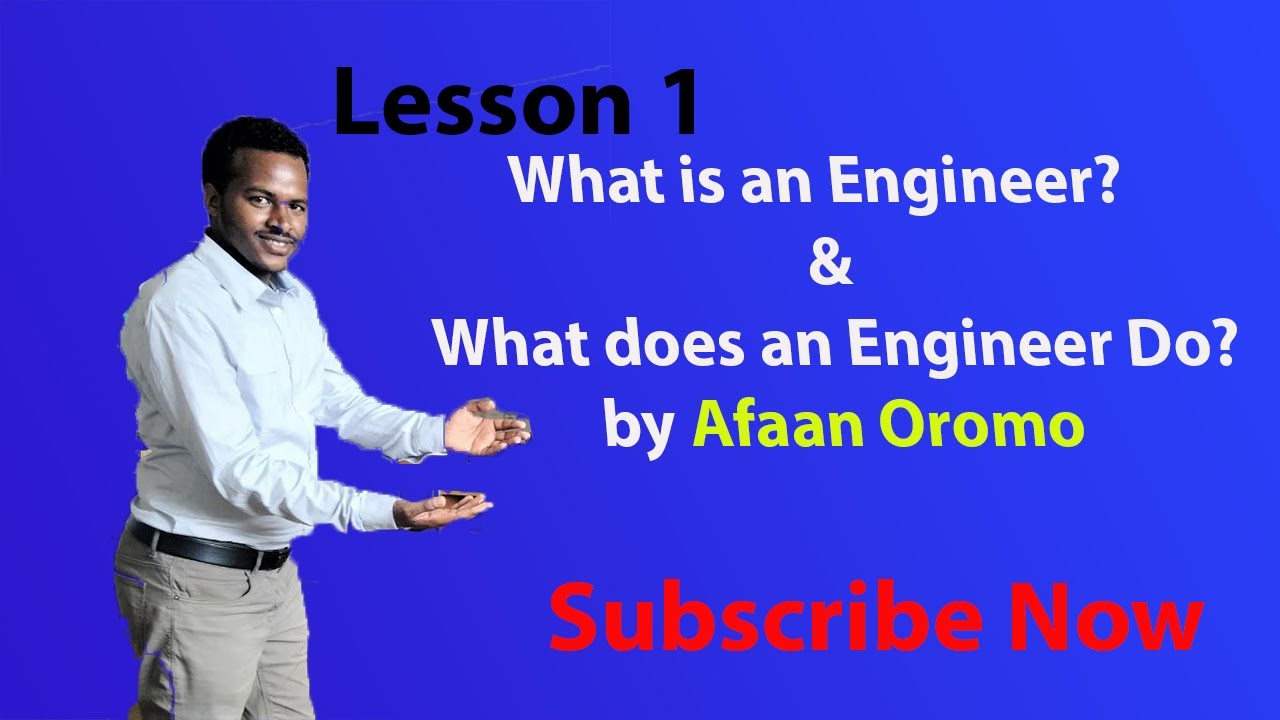 LESSON 1 What is an Engineering ? What does an Engineer do? ~by Afaan ...