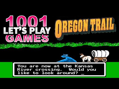 Oregon Trail (DOS) - Let's Play 1001 Games - Episode 3 - YouTube