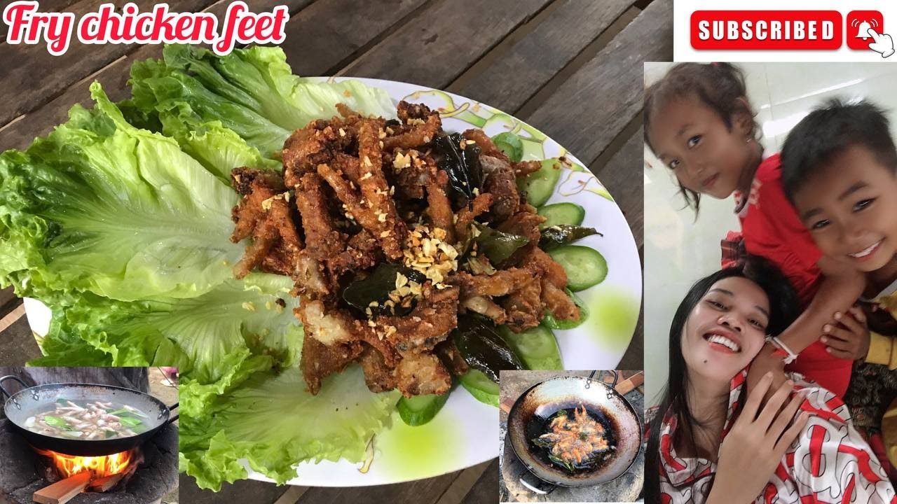 Crispy Chicken Feet Recipe | Yummy & Tasty Crispy Chicken Feet Cooking ...