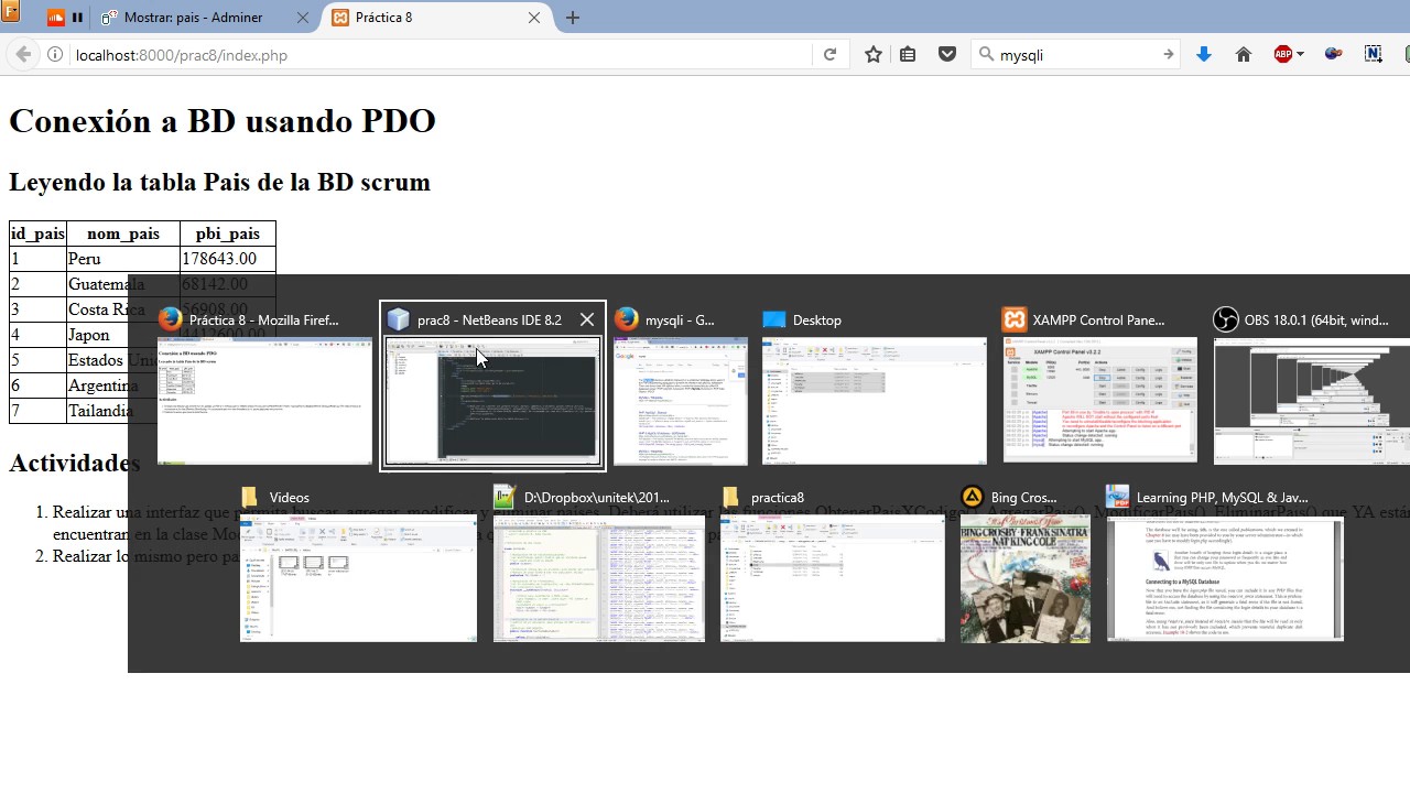 Operaciones CRUD en PHP y MySQL utilizando PDO - YouTube