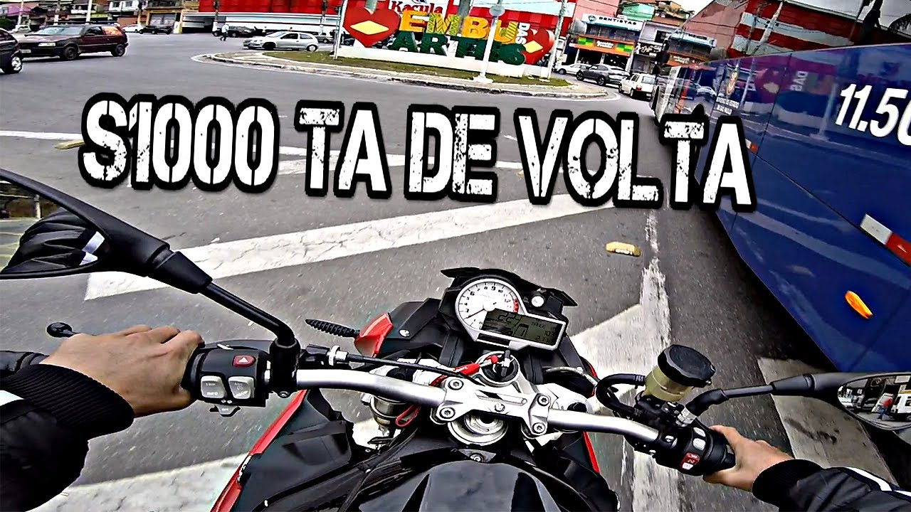 SAQUEI A BMW S1000R DEPOIS DE 1 MÊS ENTOCADA - YouTube
