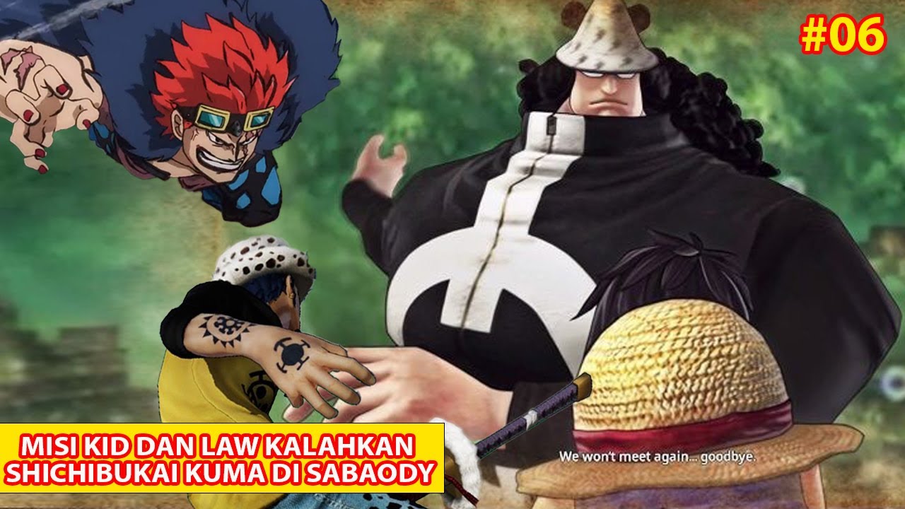 ONE PIECE ALIANSI KID DAN LAW LAWAN PACIFISTA KUMA DI SABAODY - MAIN ...