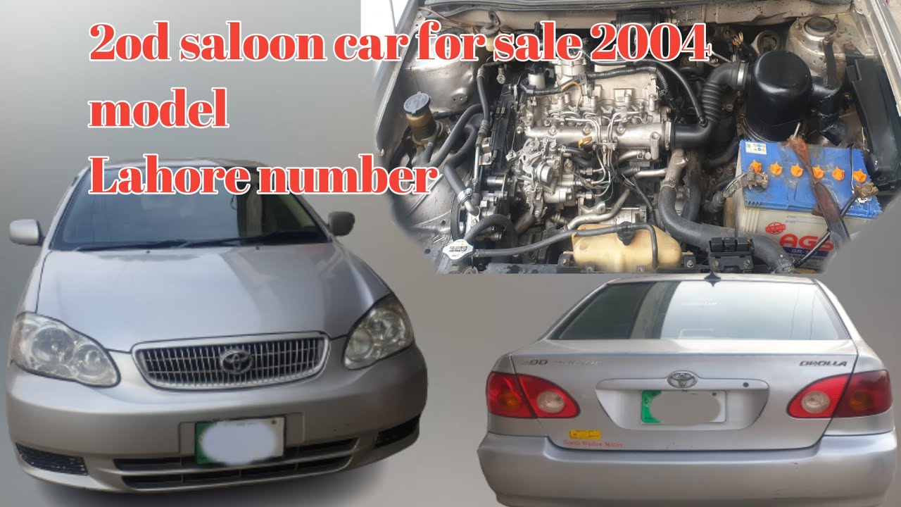 2004 Model 2Od Saloon car / lahore number 2od Saloon for sale / kashmir ...