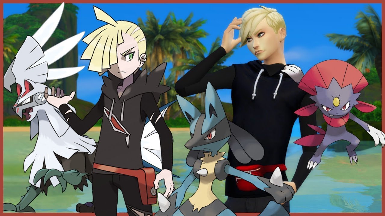 The Sims 4 || Create A Sim || Gladion (Pokemon) - YouTube