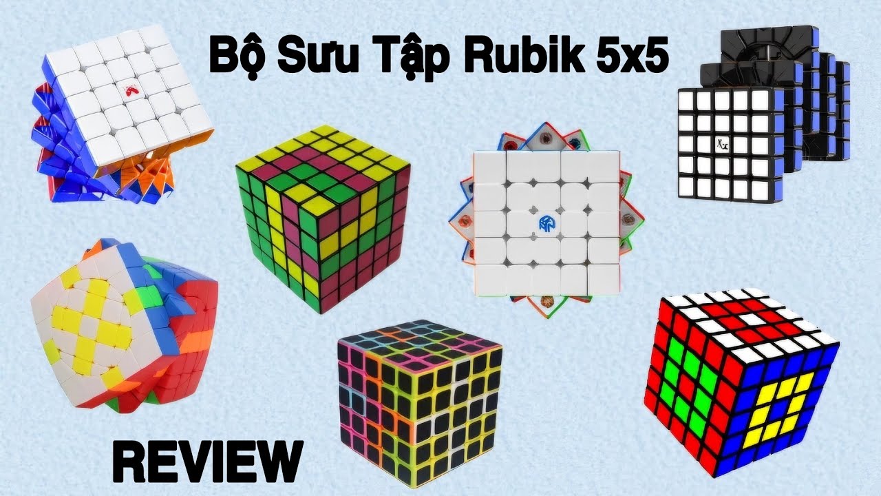 Review of Rubik's 5x5 Collection - YouTube