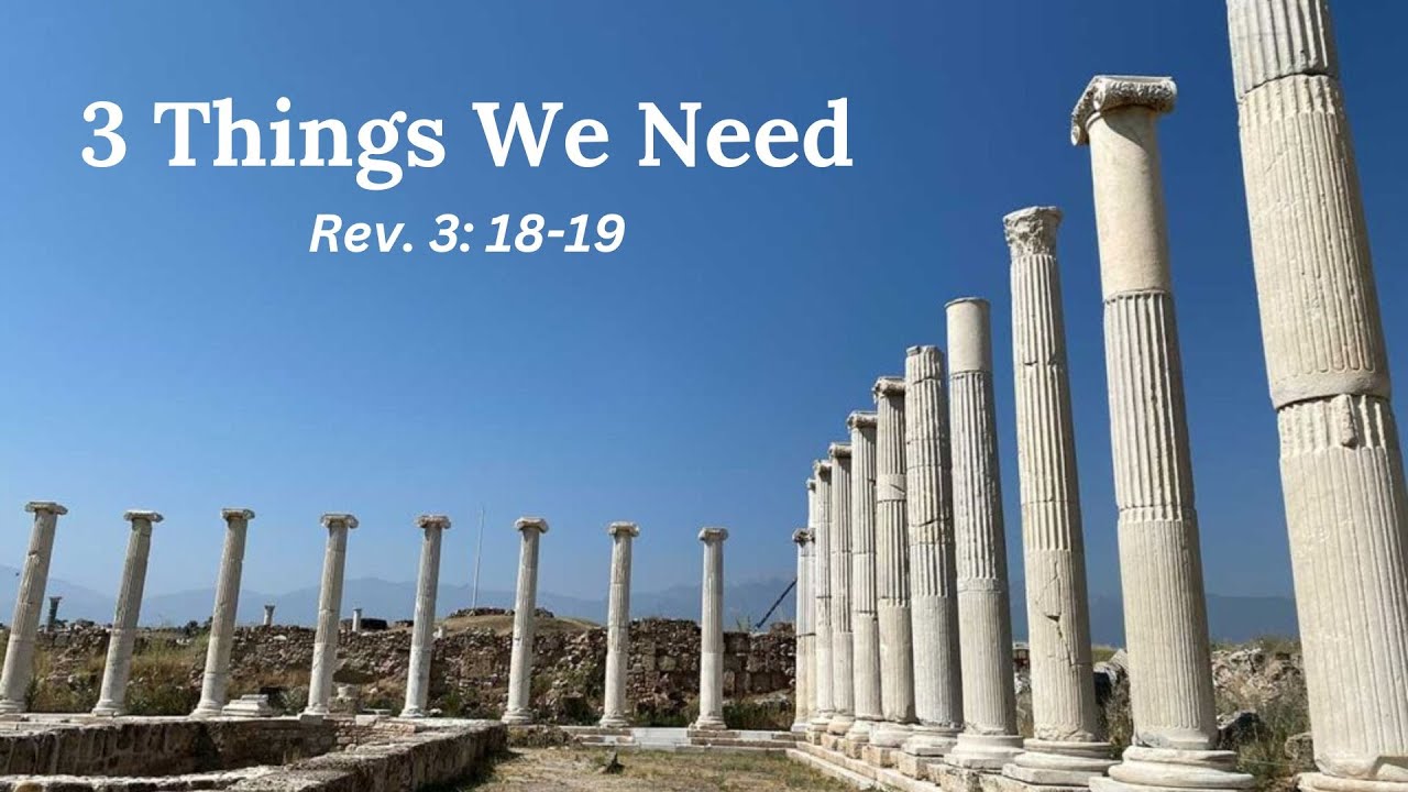 3 Things We Need - YouTube