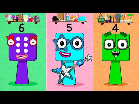 OH WOW !! I Made Sprunki Four, Five, Six From Numberblocks #sprunki #numberblocks #incredibox