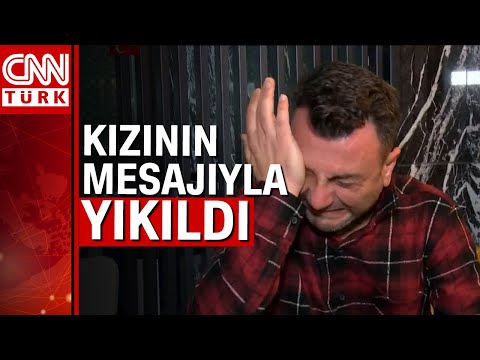 Enkaz altında kalan küçük kız böyle yardım istedi
