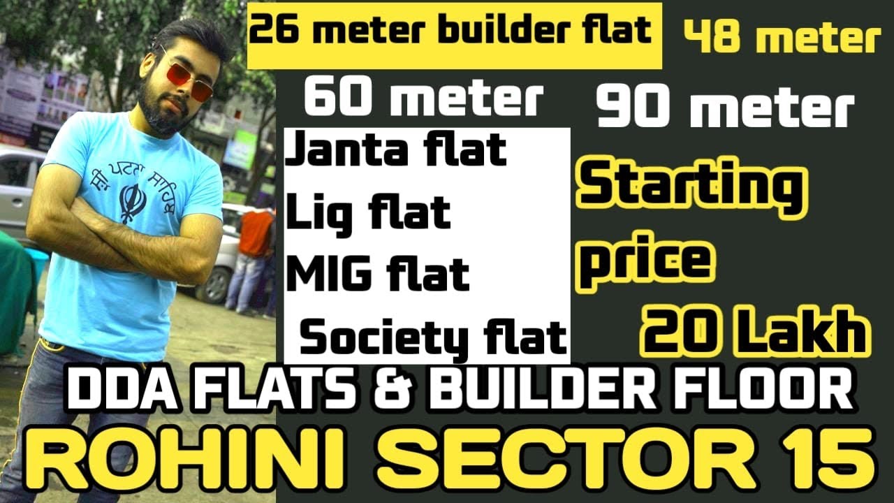 ROHINI SECTOR 15 dda flats | DDA builder floor in Rohini sector 15 ...