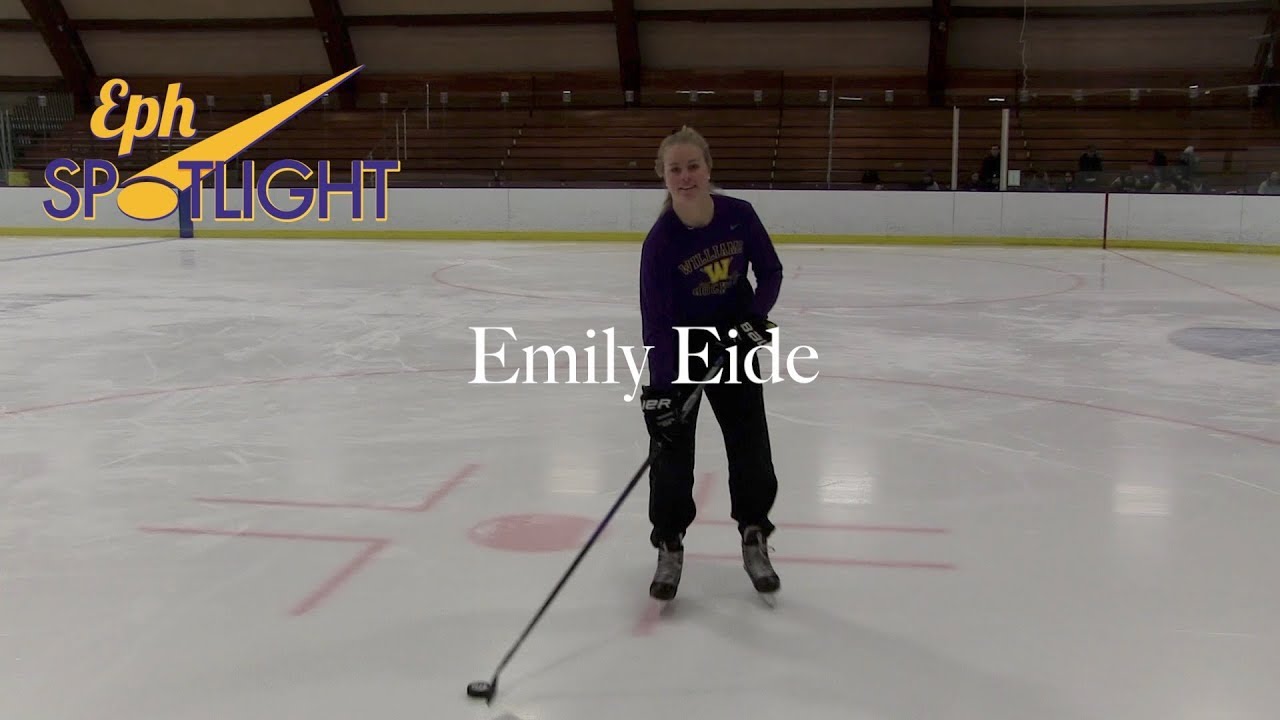 EPH SPOTLIGHT: Emily Eide '18 (Women's Ice Hockey) - YouTube