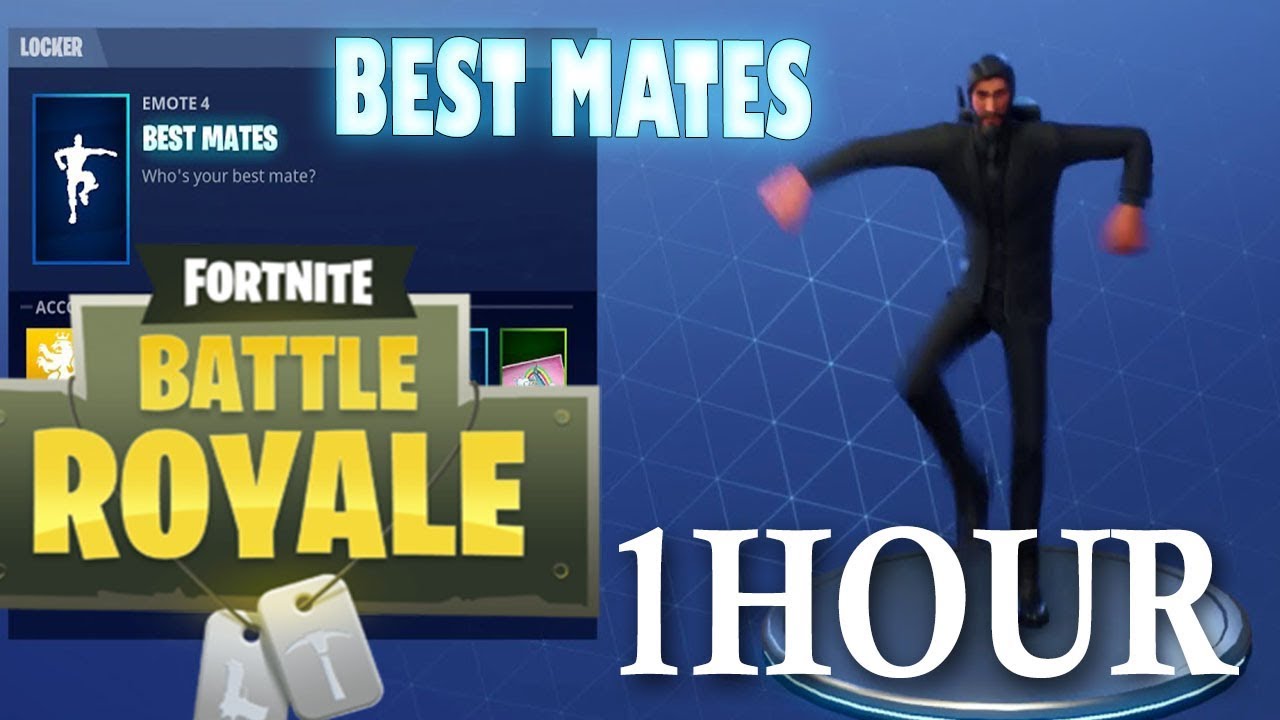 BEST MATES DANCE MUSIC 1 HOUR!! (Fortnite Battle Royale Emote) - YouTube