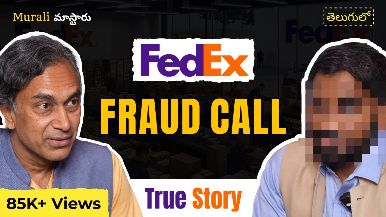 Victim of FedEx Fraud Call || True Story || How he handled the call ...