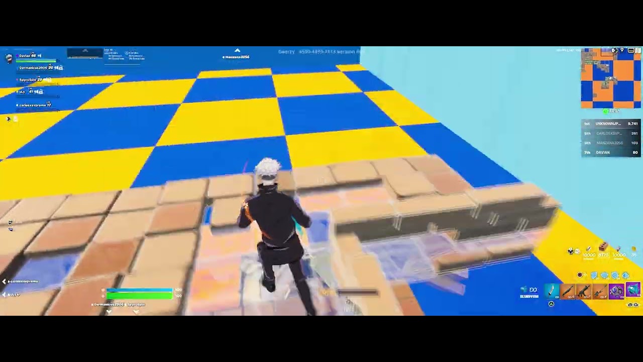 FORTNITE ULTRAWIDE FRAME BLENDING TEST VIDEO - YouTube