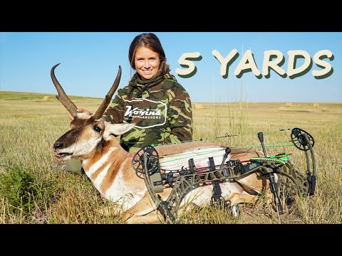 CRAZY HUNT - My First Archery Antelope - YouTube