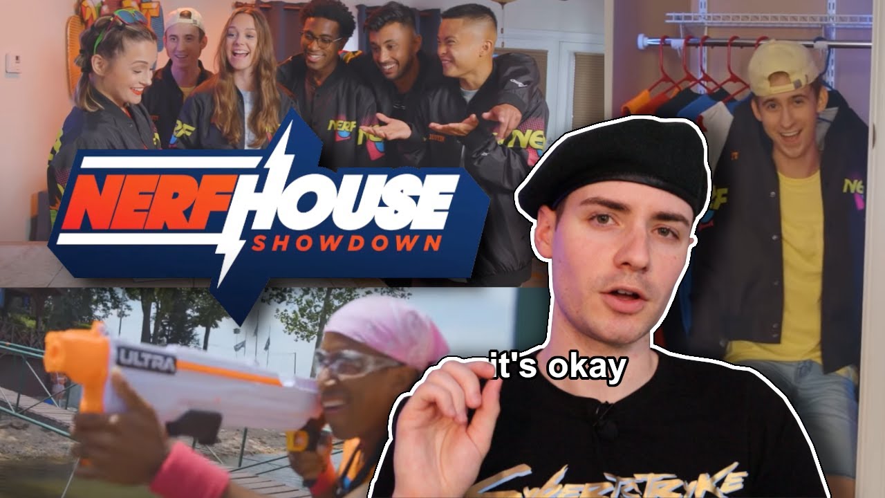 Nerf House Showdown is Already the Best #NerfHouse - YouTube